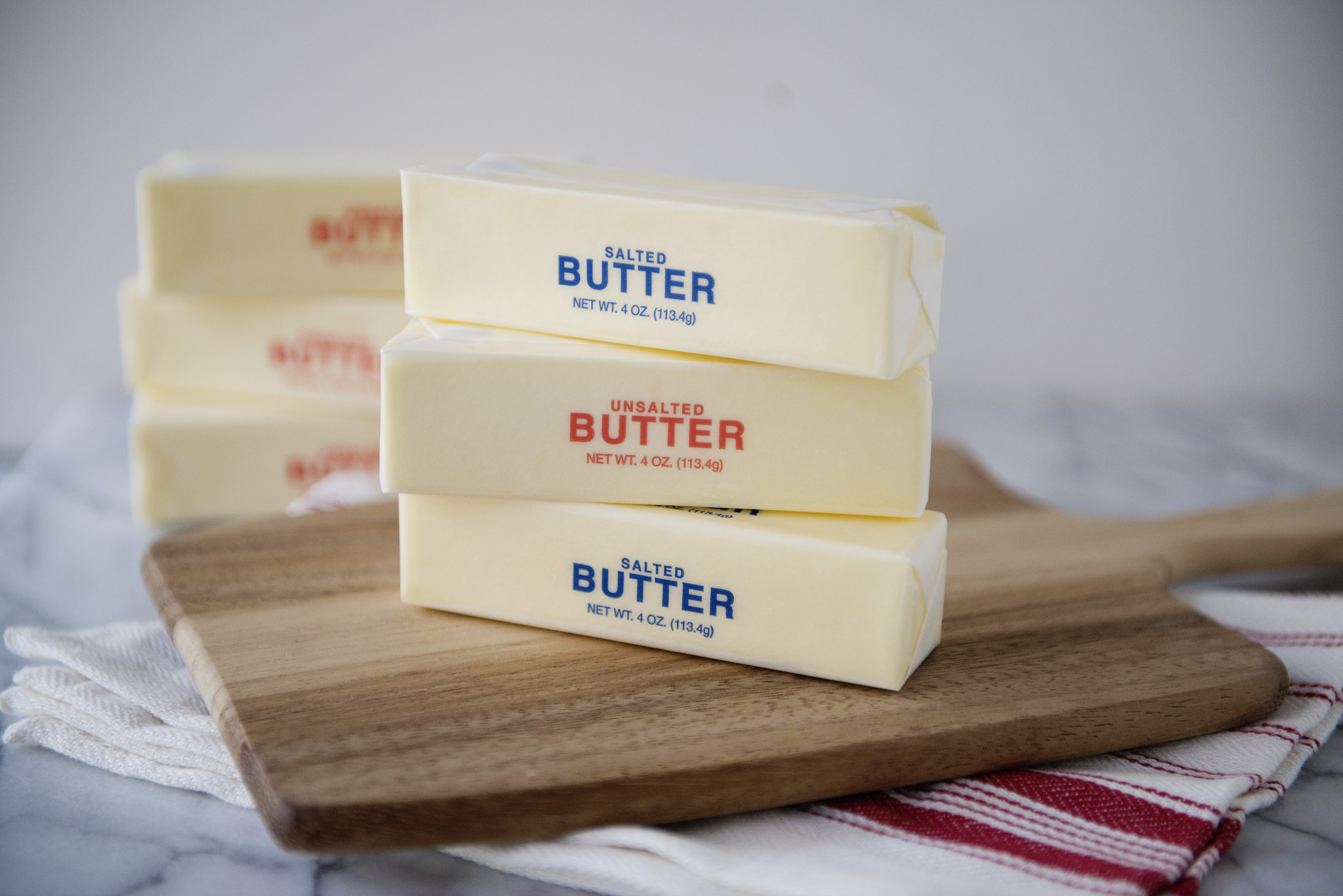 Unsalted butter store